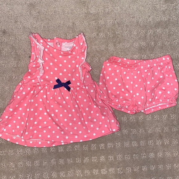 Carter's | Matching Sets | Simple Joys By Carters 2 Pc Pink White Polka ...